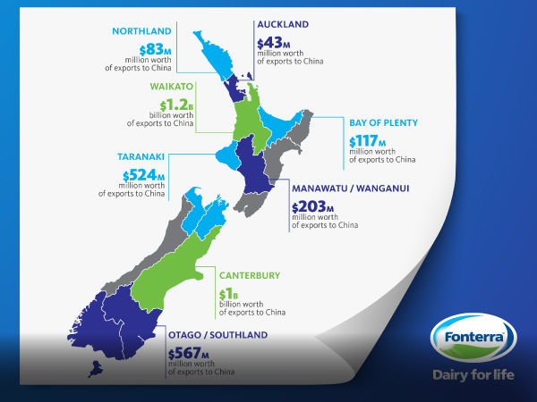 From regional New Zealand all the way to China | Fonterra Co-operative ...