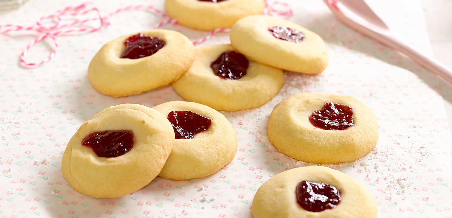 Jam Drop Biscuits